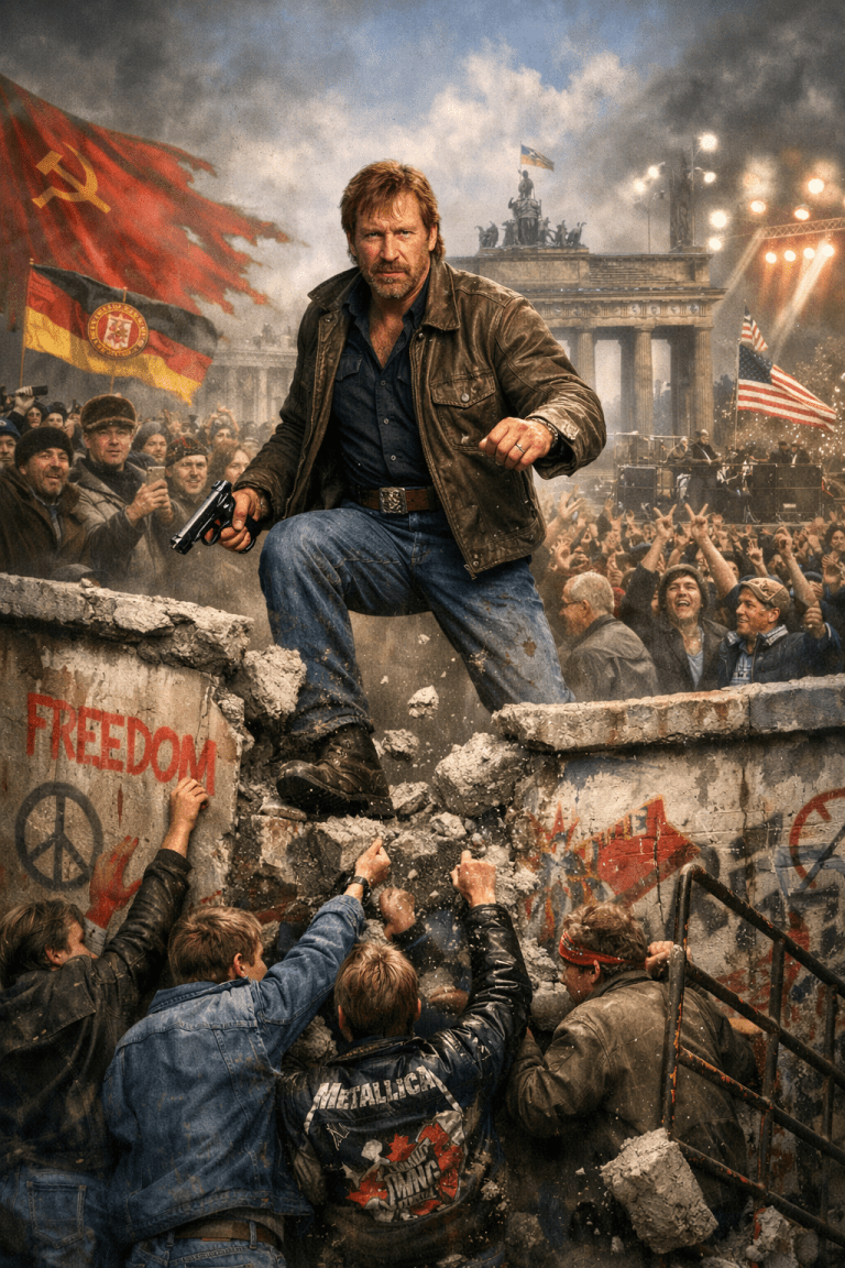Chuck Norris y la caída del Muro de Berlín – Víctor López Jaramillo
